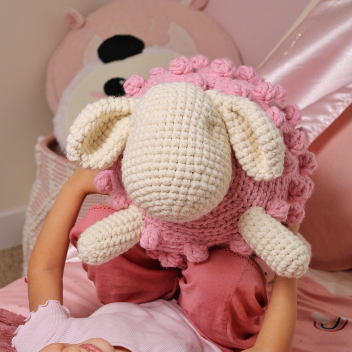 Cozy Corner Sheep | Easy Crochet DIGITAL Home Decor Pattern, Cozy Chri – LANARUMI
